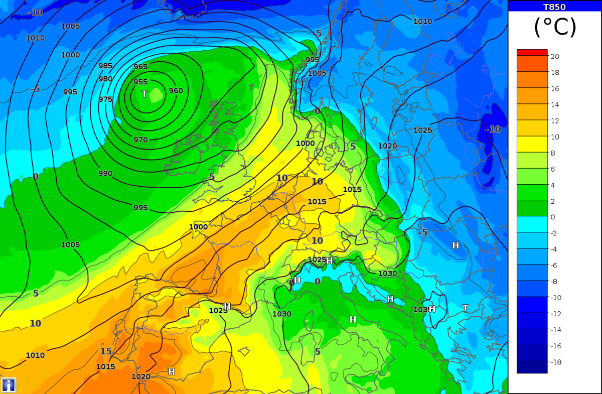 Kräftige Schneefälle, Frost und ein Warmlufteinschub. - Wetterdienst.de